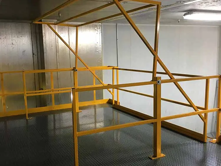 Mezzanine Gate | Mezzanine Railing | Industrial Safety Gates | Panel Built