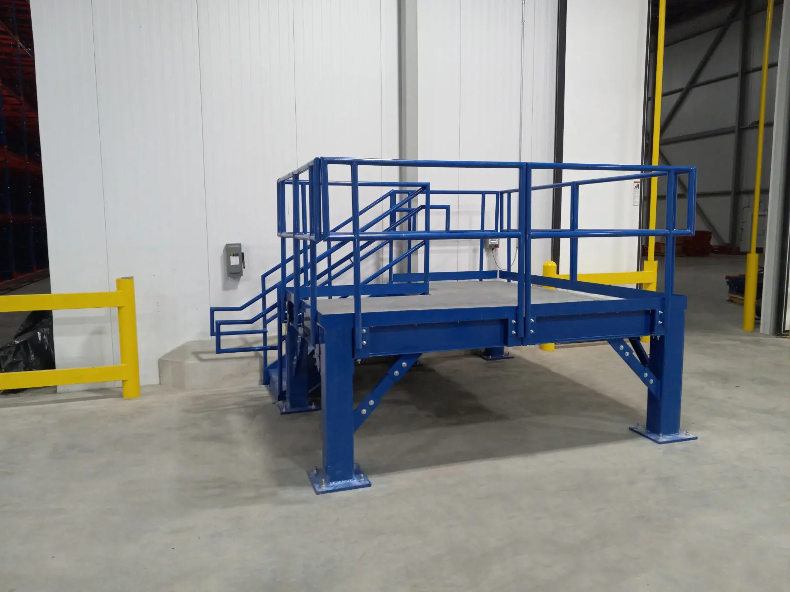 Steel Mezzanine Gallery | Panel Built