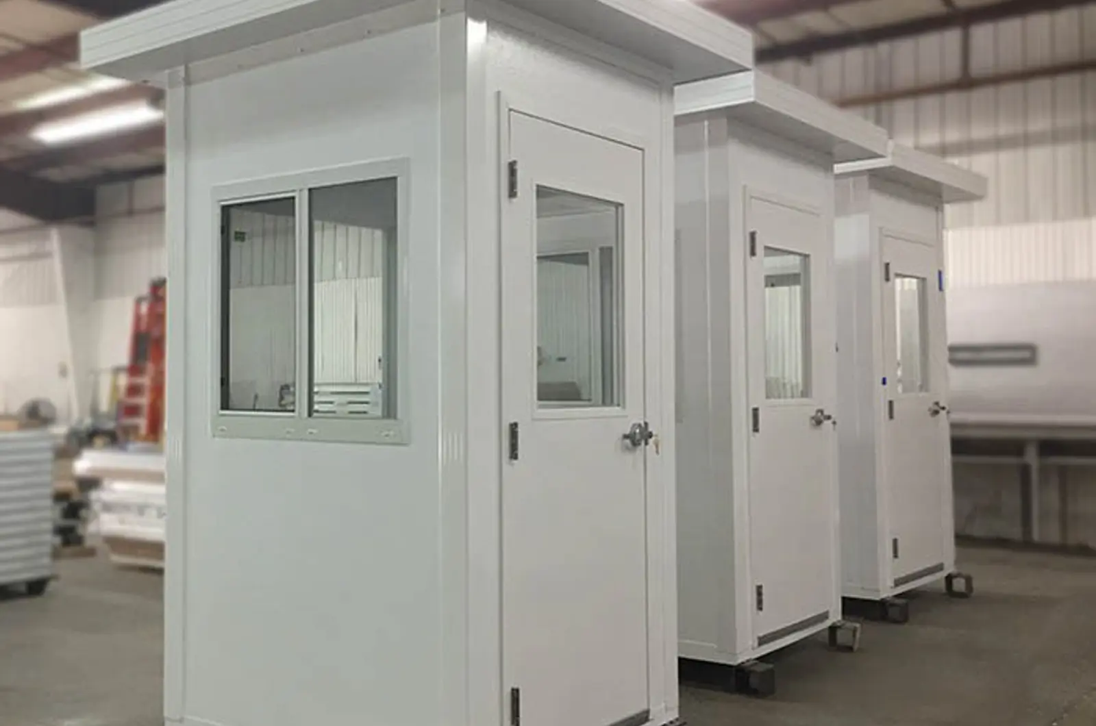 Screening Rooms | Prefab Temperature Screening Booths | Panel Built