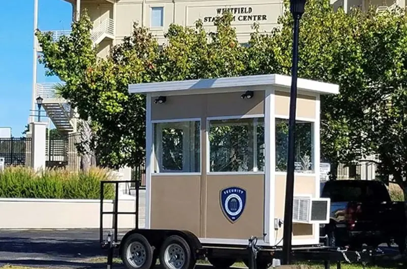 Portable Guard Shacks & Mobile Security Booths | Panel Built