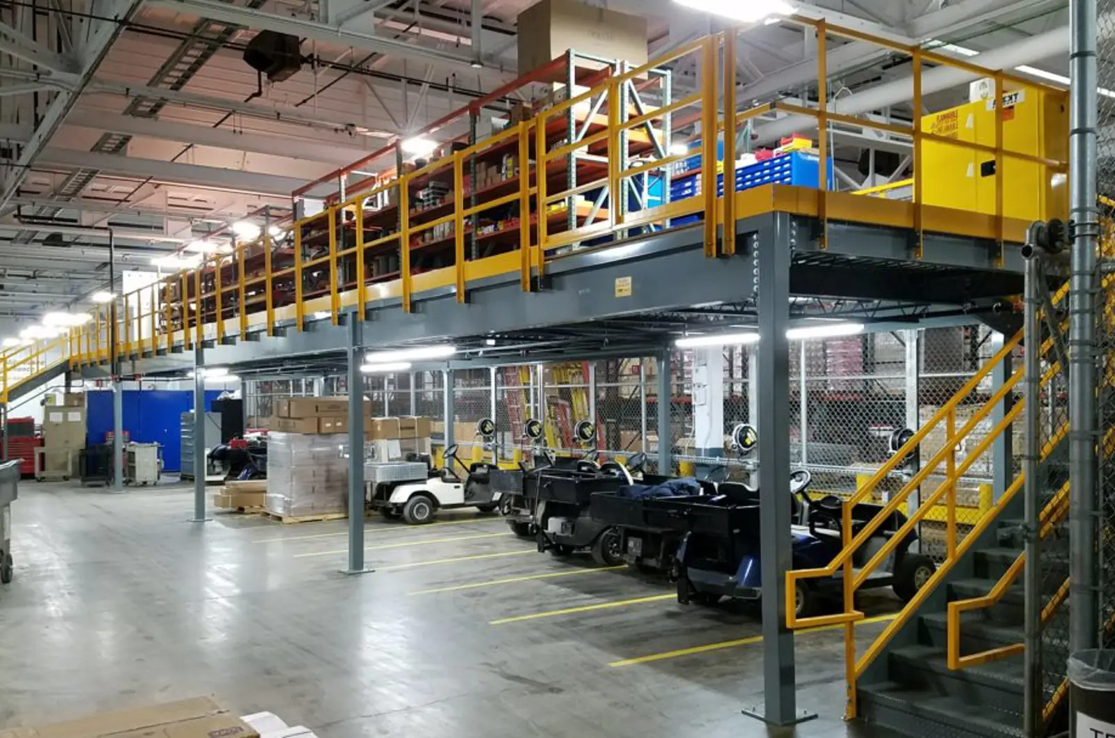 Industrial Racking Mezzanines | Panel Built