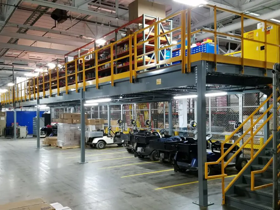 Rack Supported Mezzanines for Industrial Use | Panel Built