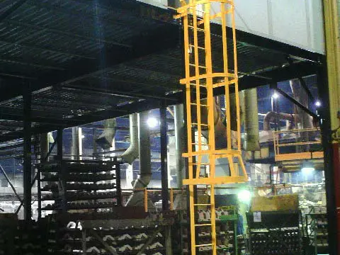 Fixed Cage Ladders | Safety Ladder Systems | Panel Built