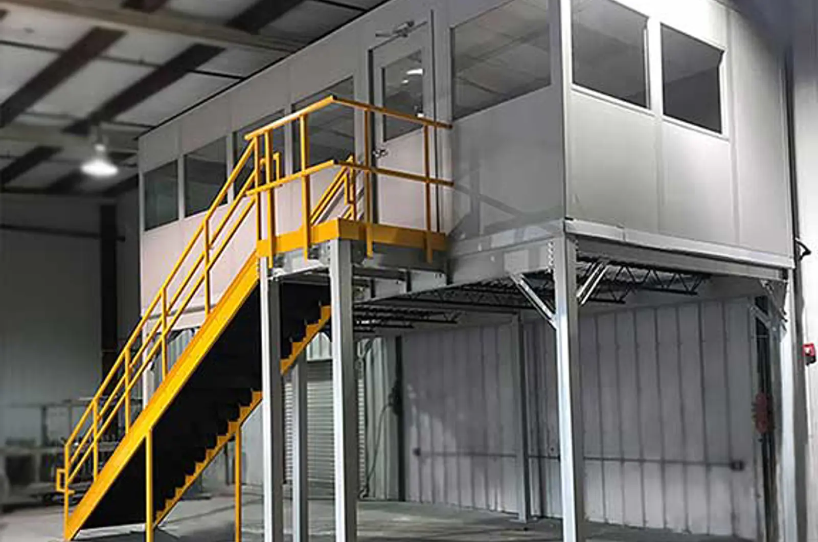 Office on a Mezzanine | Mezzanine Offices | Panel Built