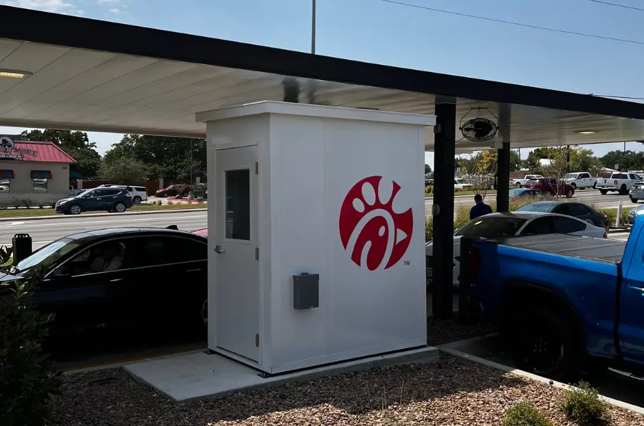 Custom Booth for Chick-Fil-A | Panel Built
