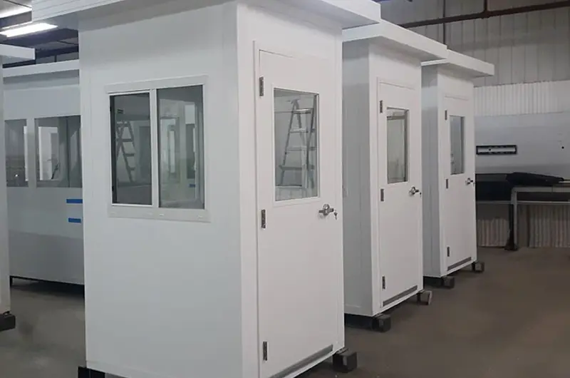 Warm-Up Booths | Employee Warming Booths | Warming Booths | Panel Built