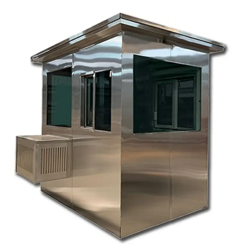Welded Steel Booth | Steel Framed Buildings | Panel Built