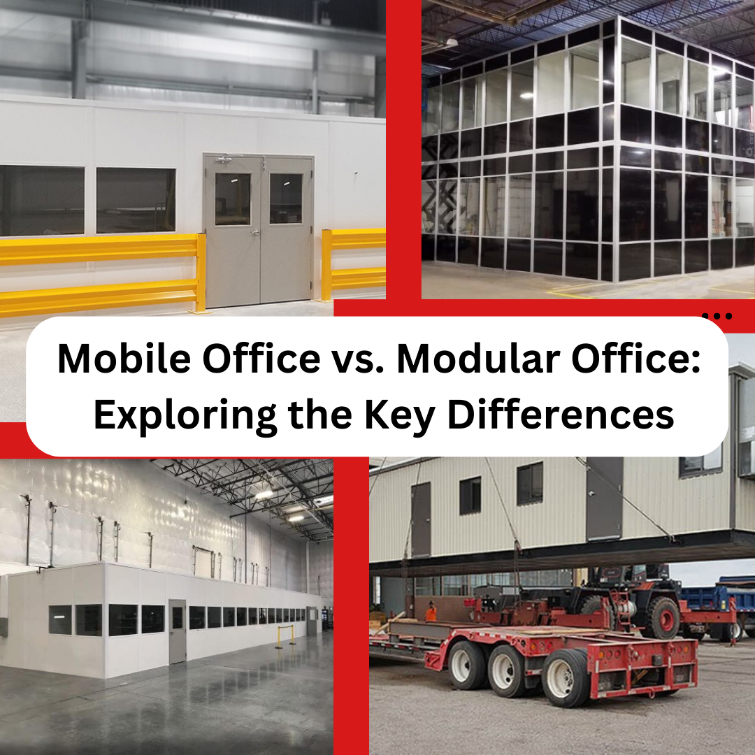 Mobile Offices vs. Modular Offices: What’s the Difference?