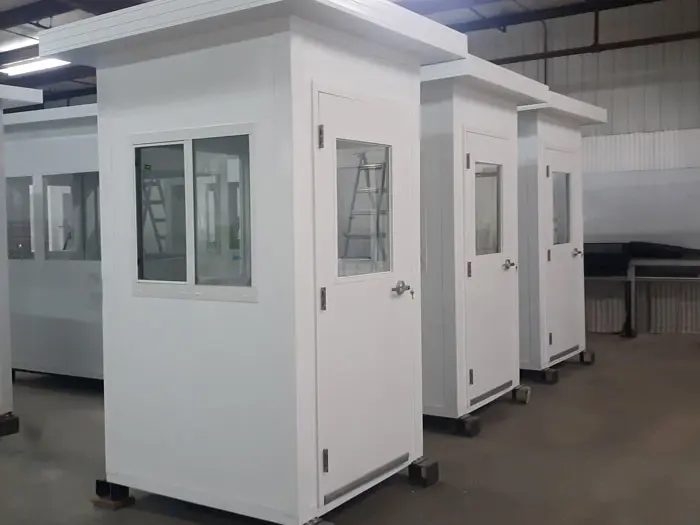 Modular Solar Booths for Remote Sites | Panel Built