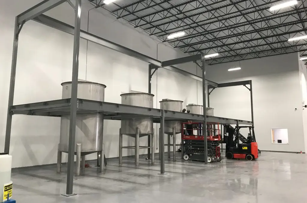 Equipment Platforms | Steel & Metal Platforms | Panel Built