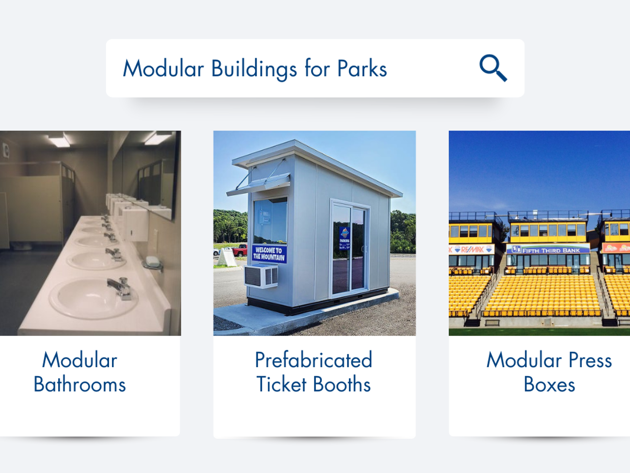 Modular Buildings for Parks and Recreation