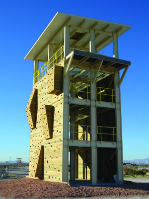 Prefab Rappel Tower | Military Rappelling Training Towers | Panel Built