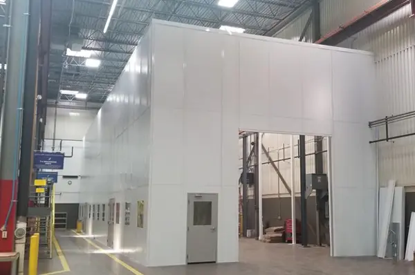 Tall Wall Modular CMM Room | Panel Built | Panel Built