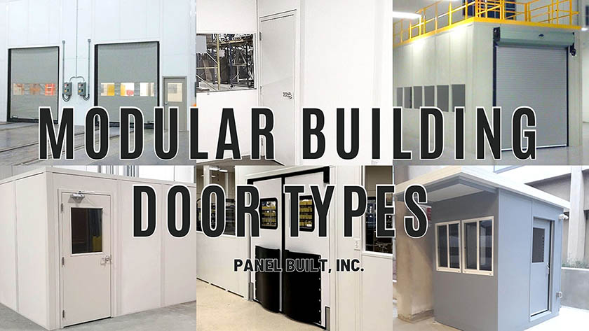 Door Types for Panel Built Modular Buildings