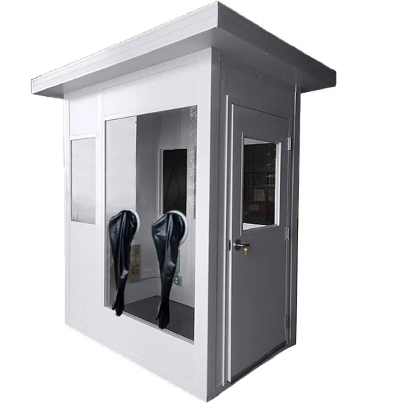 Virus Test Booth | Swab Booths with Glove-Ports | Panel Built