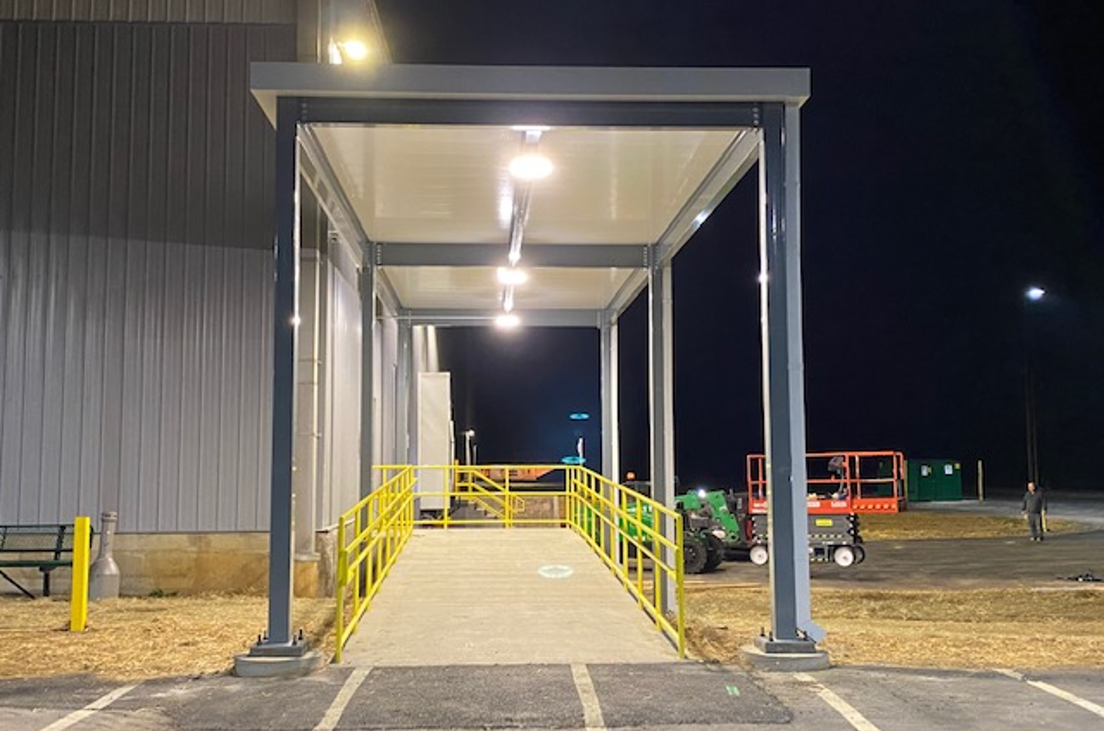 Loading Dock Canopies | Panel Built