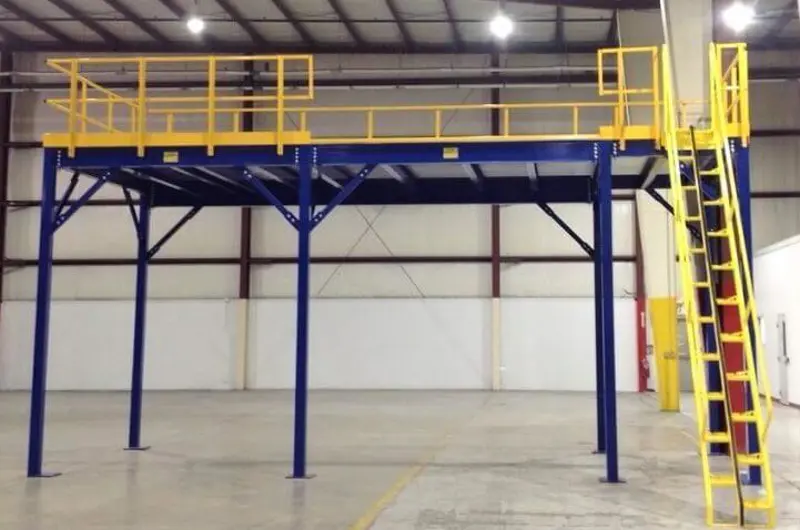 Cold Roll Mezzanines | C-Channel Metal Understructure | Panel Built