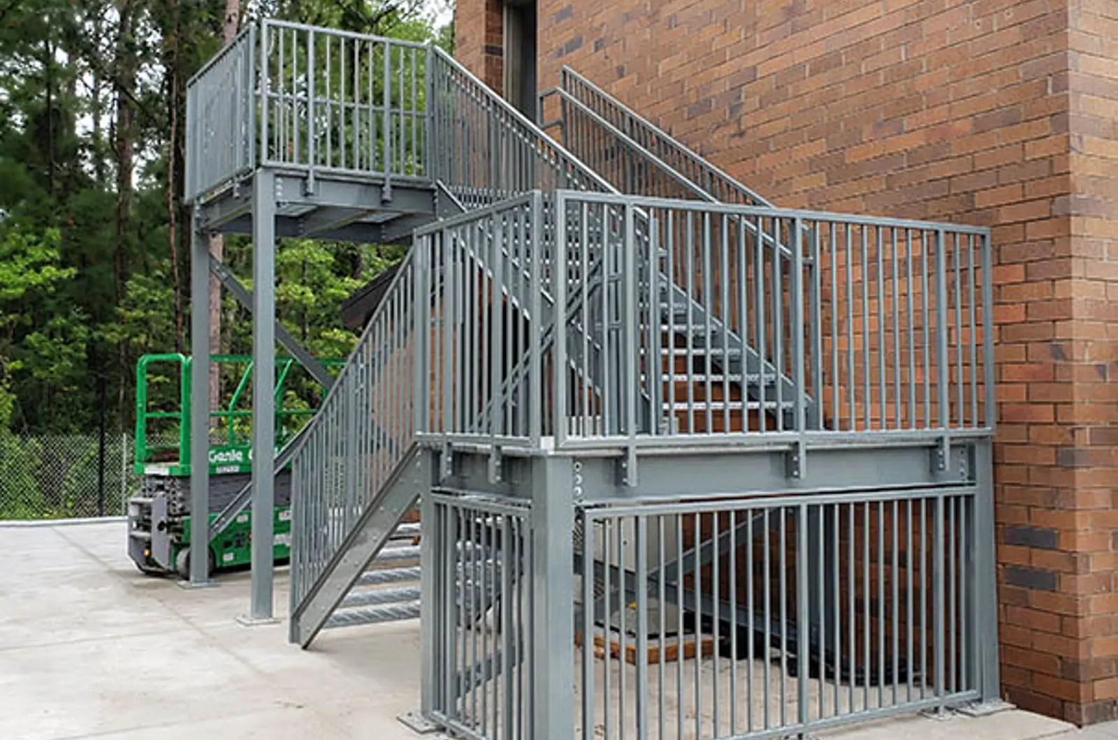 Prefabricated Metal Stairs | Customizable Steel Staircases | Panel Built