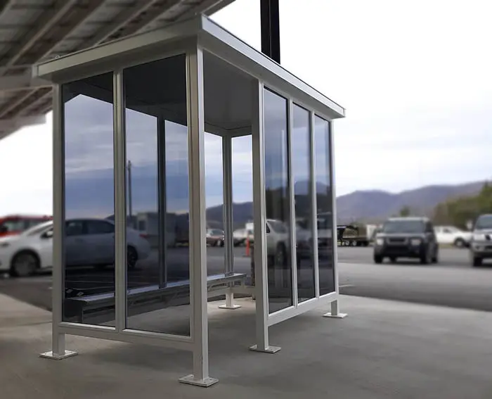 Prefabricated Bus Stop Shelters | Panel Built