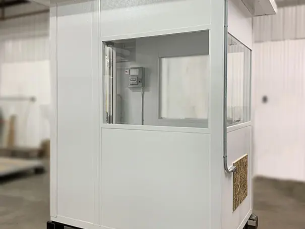 Modular Solar Booths for Remote Sites | Panel Built