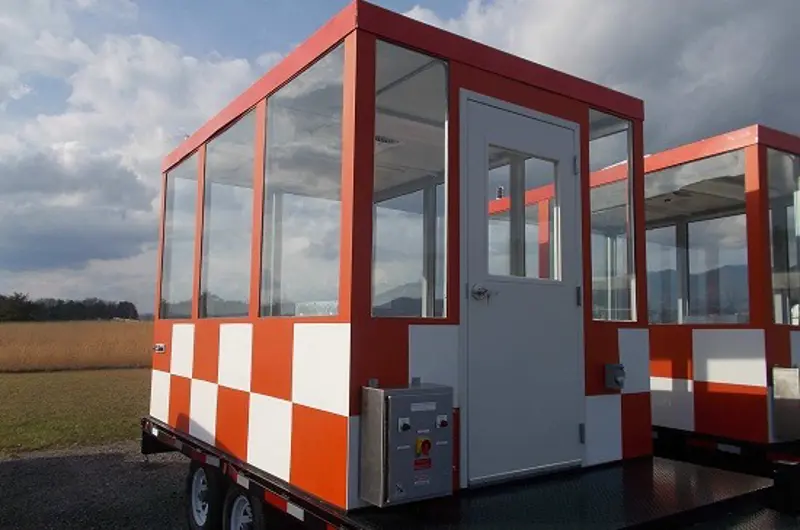 Portable Guard Shacks & Mobile Security Booths | Panel Built