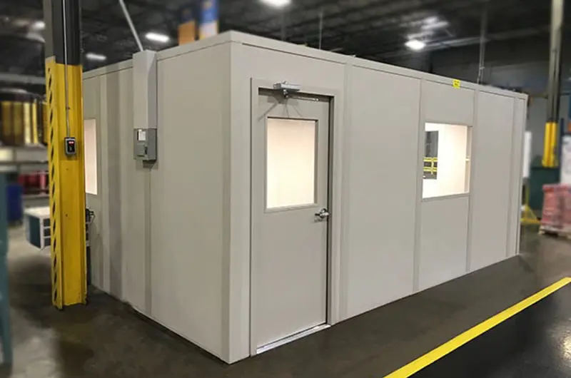 Prefab Cool Down Room | Booth Heating and Air | Panel Built