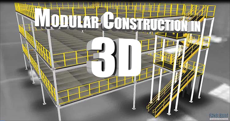 Modular Construction in 3D | Panel Built