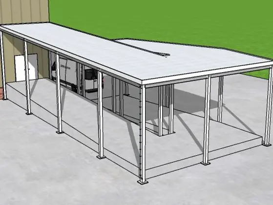 Warehouse Loading Dock Canopies | Panel Built