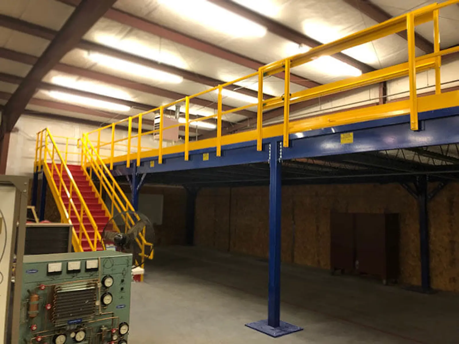 Steel Mezzanine Gallery | Panel Built