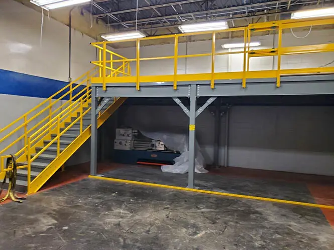 Warehouse Storage Platform | Storage Platforms | Panel Built