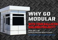 Why Go Modular With Your Ballistic Building Project? | Panel Built
