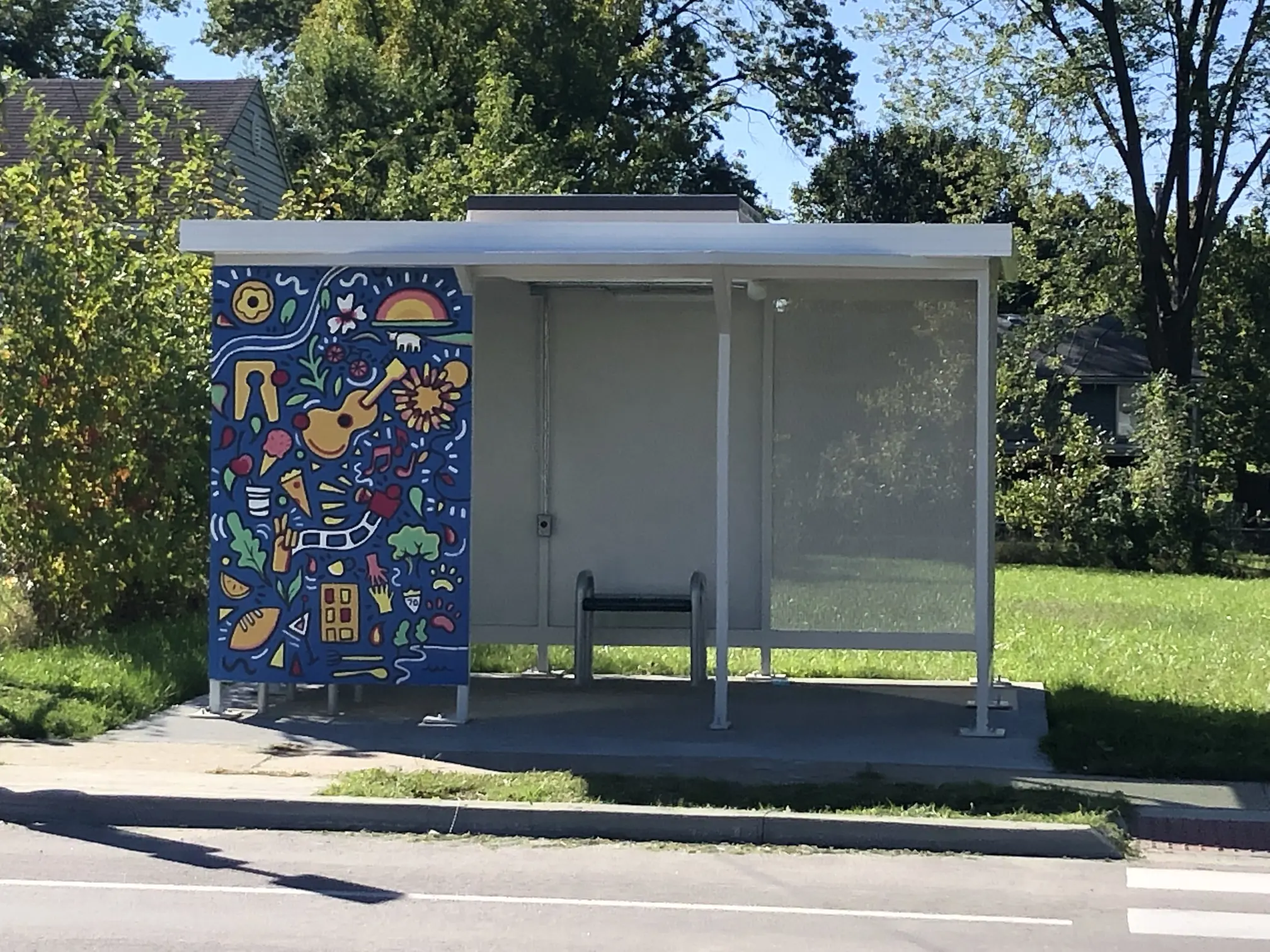 Metal Bus Shelters | Prefabricated Bus Shelter | Panel Built