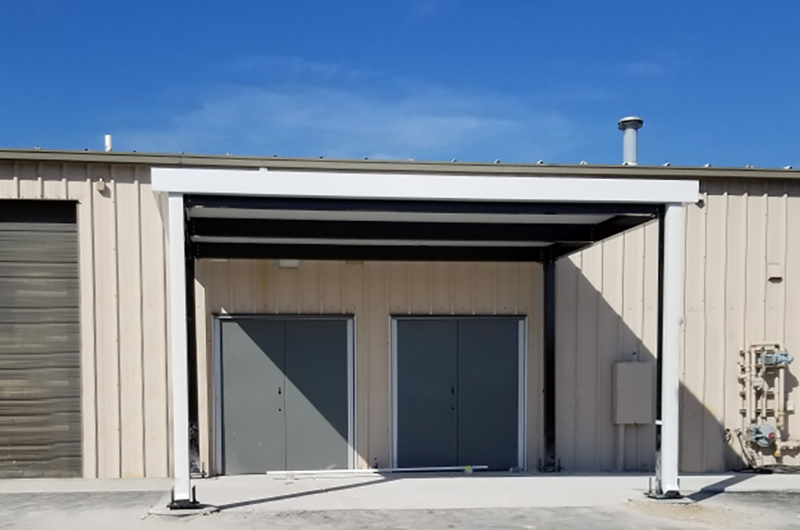 Loading Dock Canopies | Panel Built