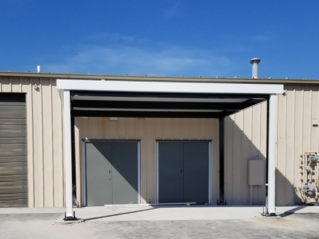 Warehouse Loading Dock Canopies | Panel Built