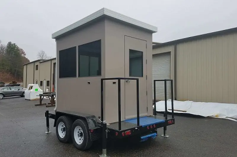 Portable Guard Shacks & Mobile Security Booths | Panel Built