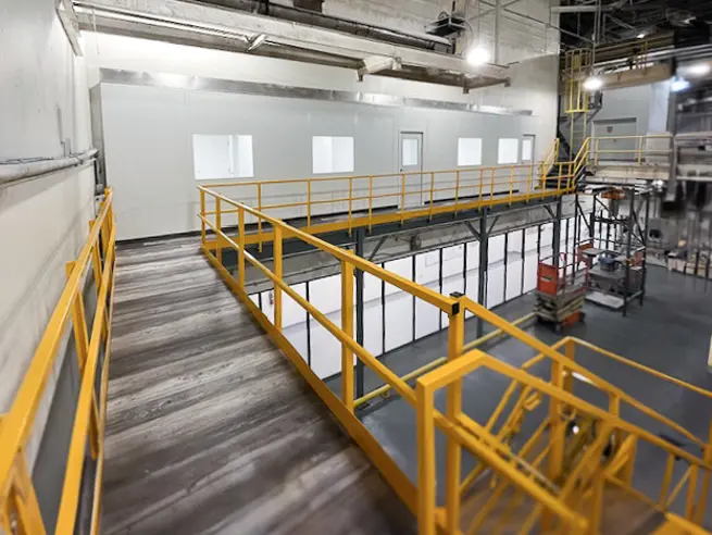 The Best Modular Mezzanine Structure | Panel Built