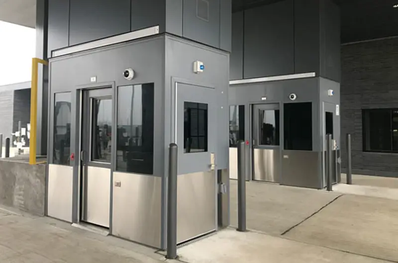 Prefabricated Toll Booths | Custom Built Toll Booth | Panel Built