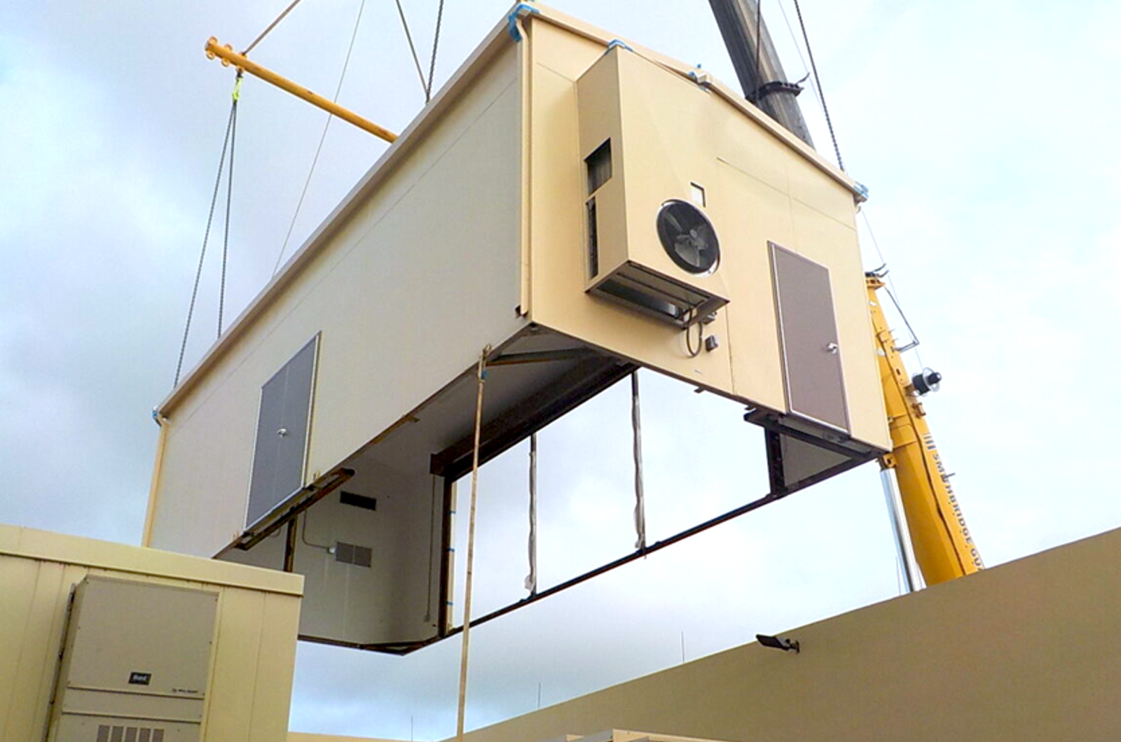 16' x 37' Welded Substation Enclosure | Panel Built