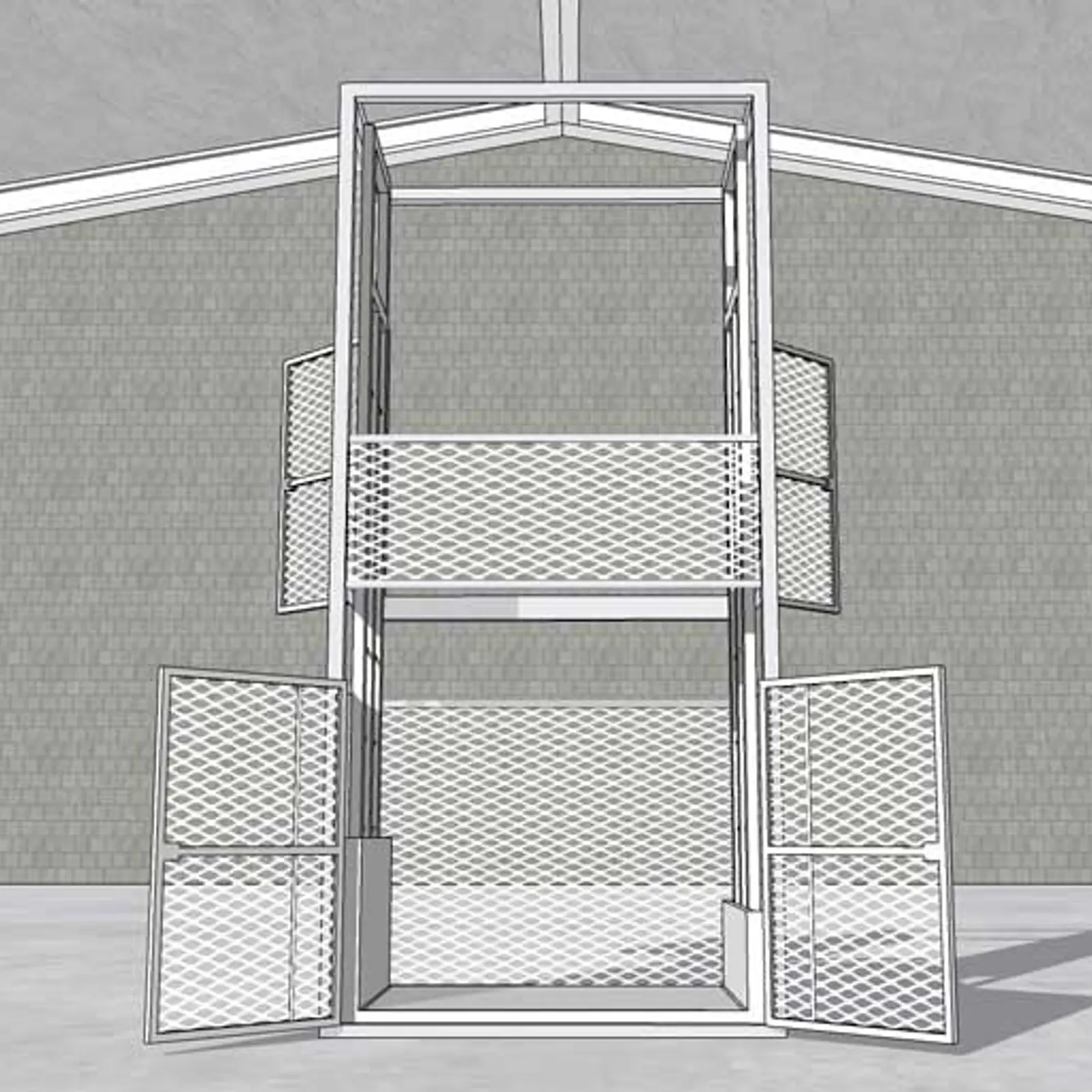 Vertical Reciprocating Conveyor | VRC Lift Elevator | Panel Built
