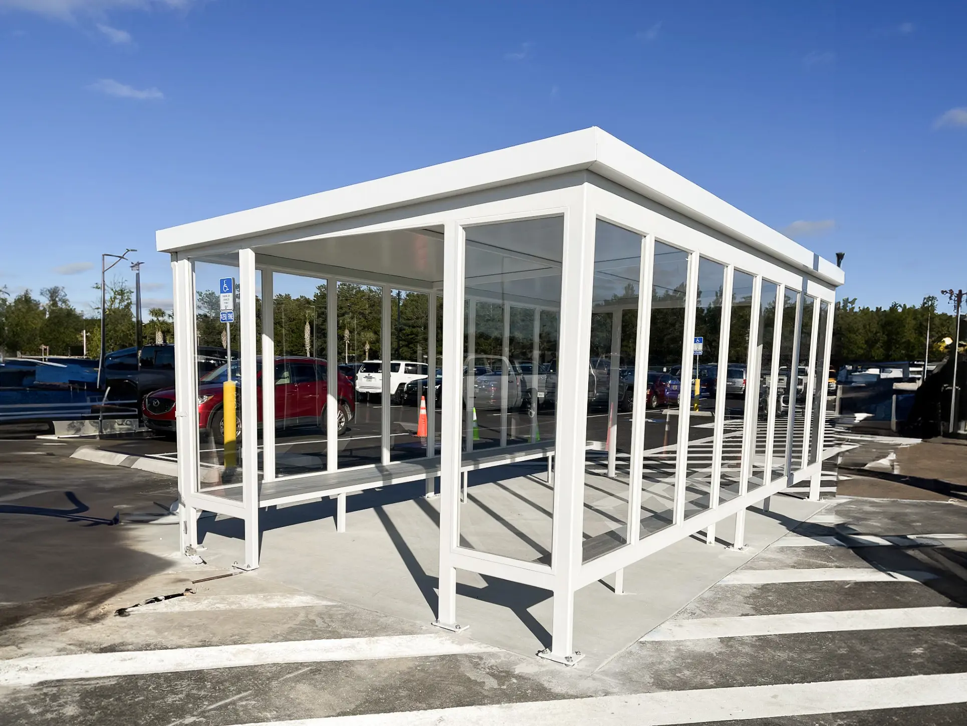 Prefabricated Bus Stop Shelters | Panel Built