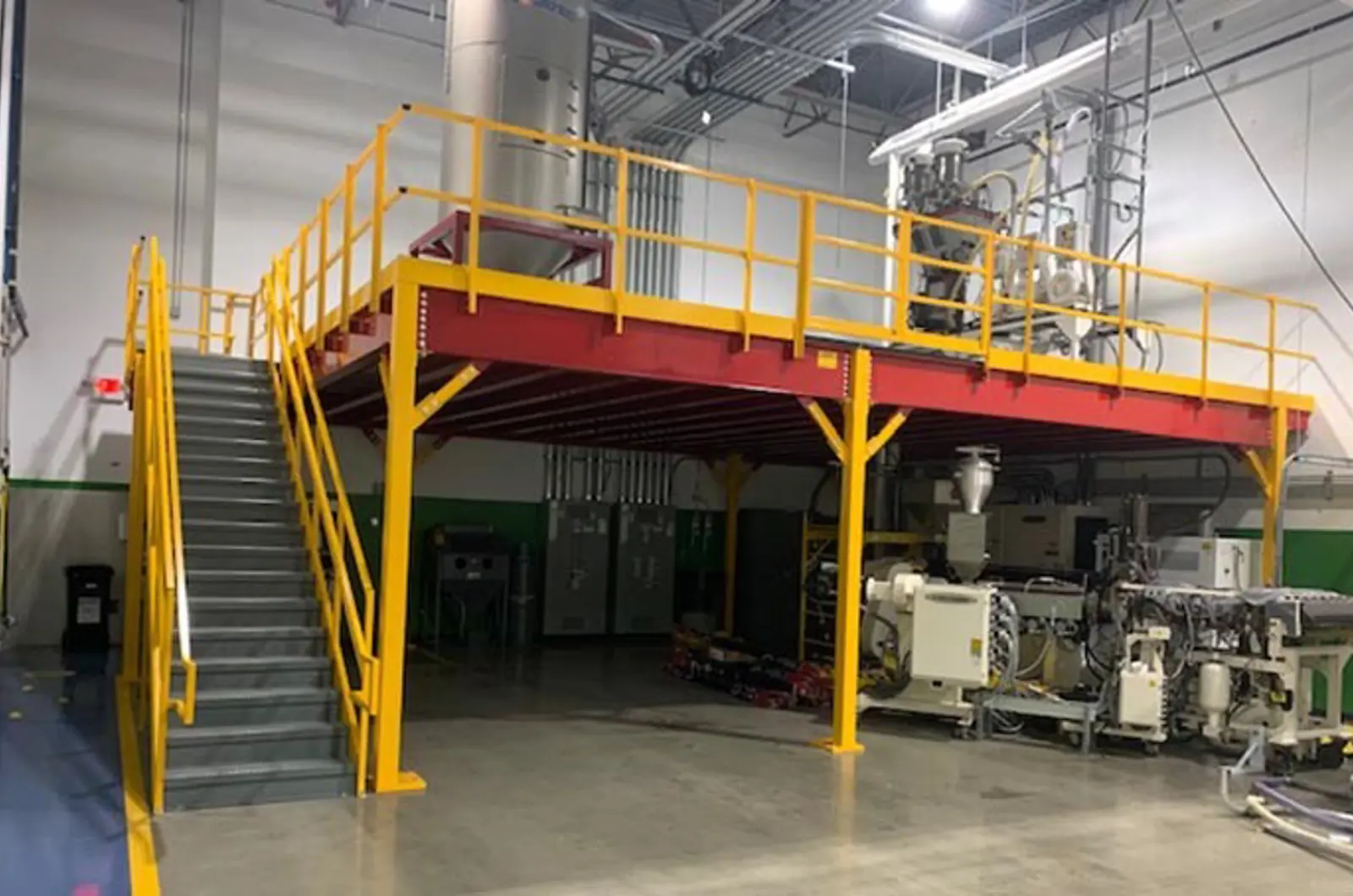 Equipment Platform | Galvanized Steel Metal Platform | Panel Built