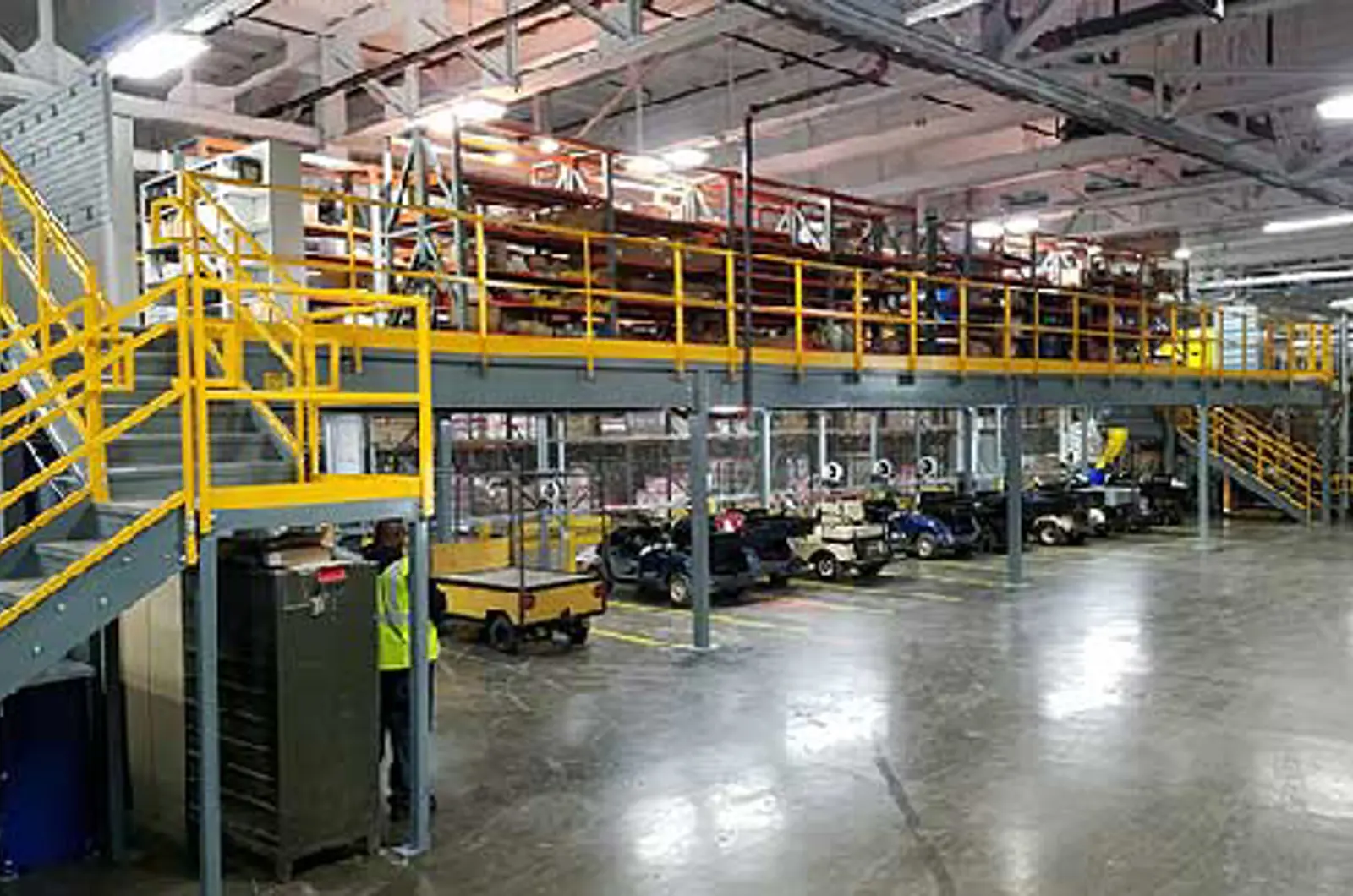 Warehouse Storage Platform | Storage Platforms | Panel Built