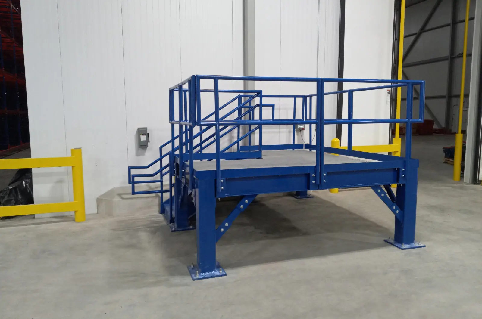Equipment Platform | Galvanized Steel Metal Platform | Panel Built