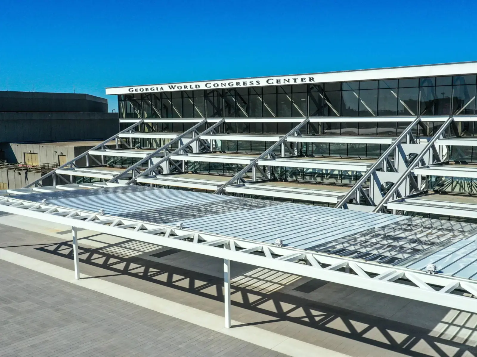 Prefabricated Steel Canopy | Panel Built