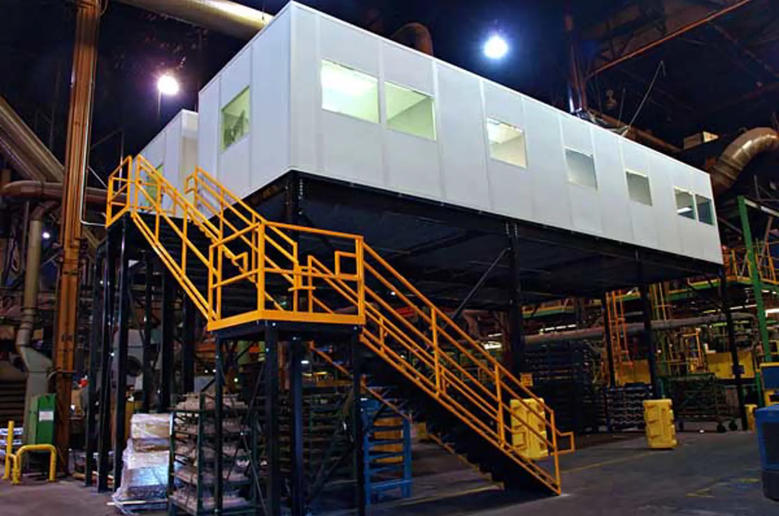 Warehouse Mezzanine Systems | Industrial Mezzanine | Panel Built