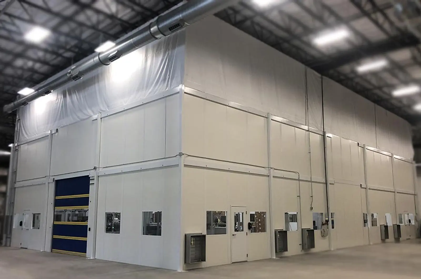 CNC Enclosures | CNC Machine Rooms with CNC Panel | Panel Built