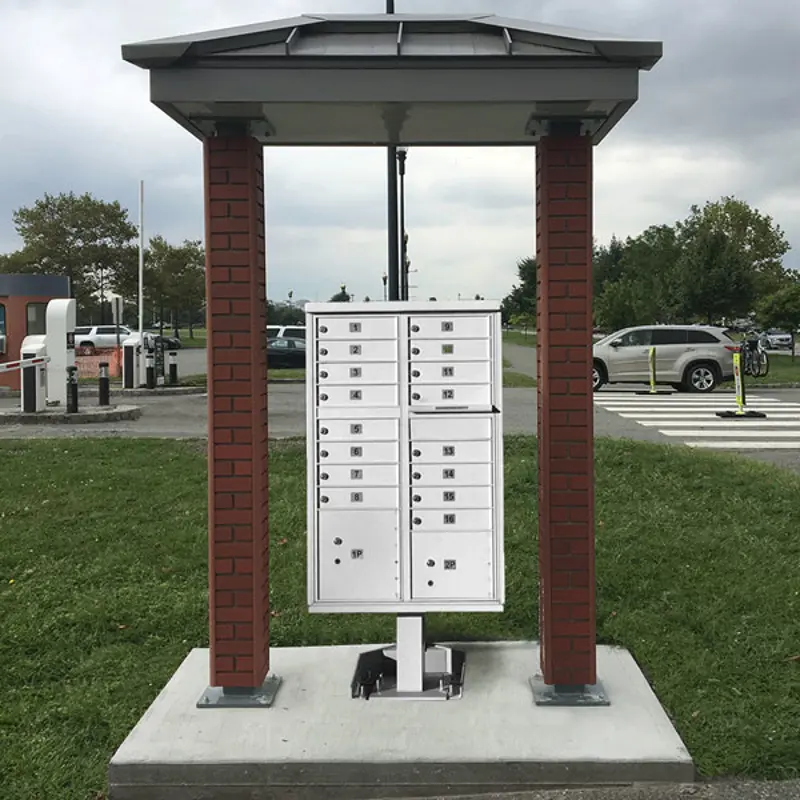 Mailbox Shelters | Mailbox Canopies | Panel Built